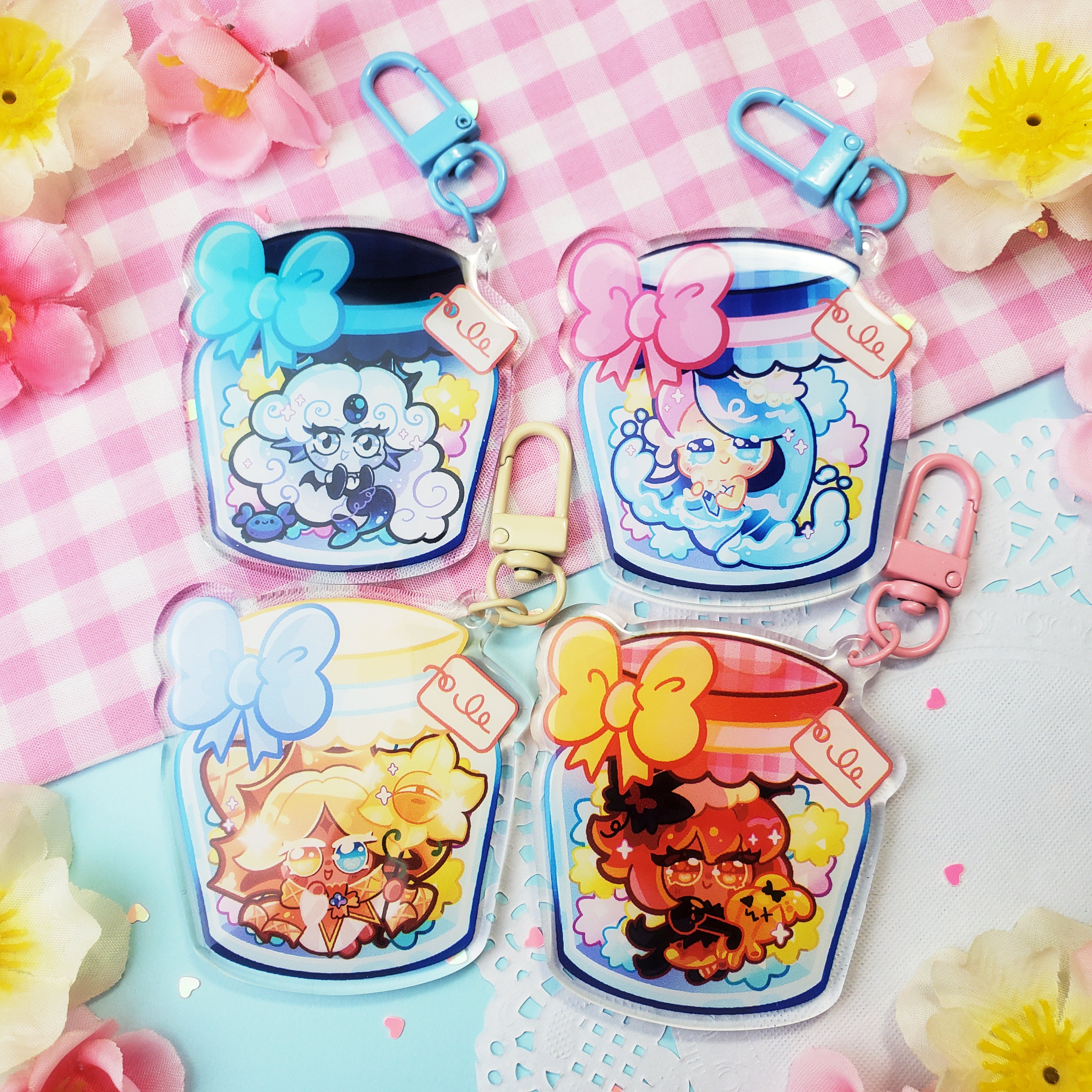 Cookie Jars - Cookie Run - Acrylic Charms/Keychains – BotTwins