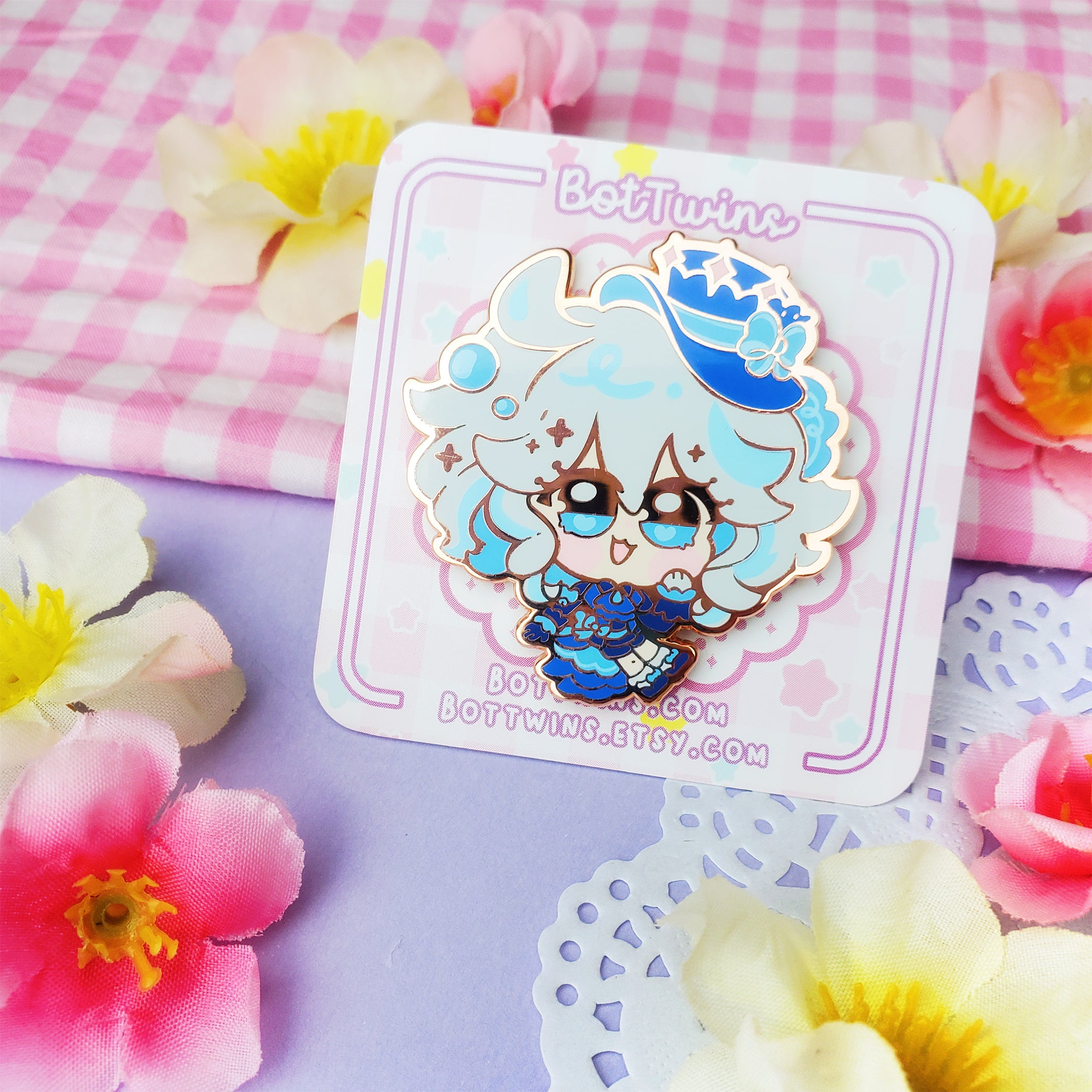 Genshin Impact Furina - Hard Enamel Pin – BotTwins