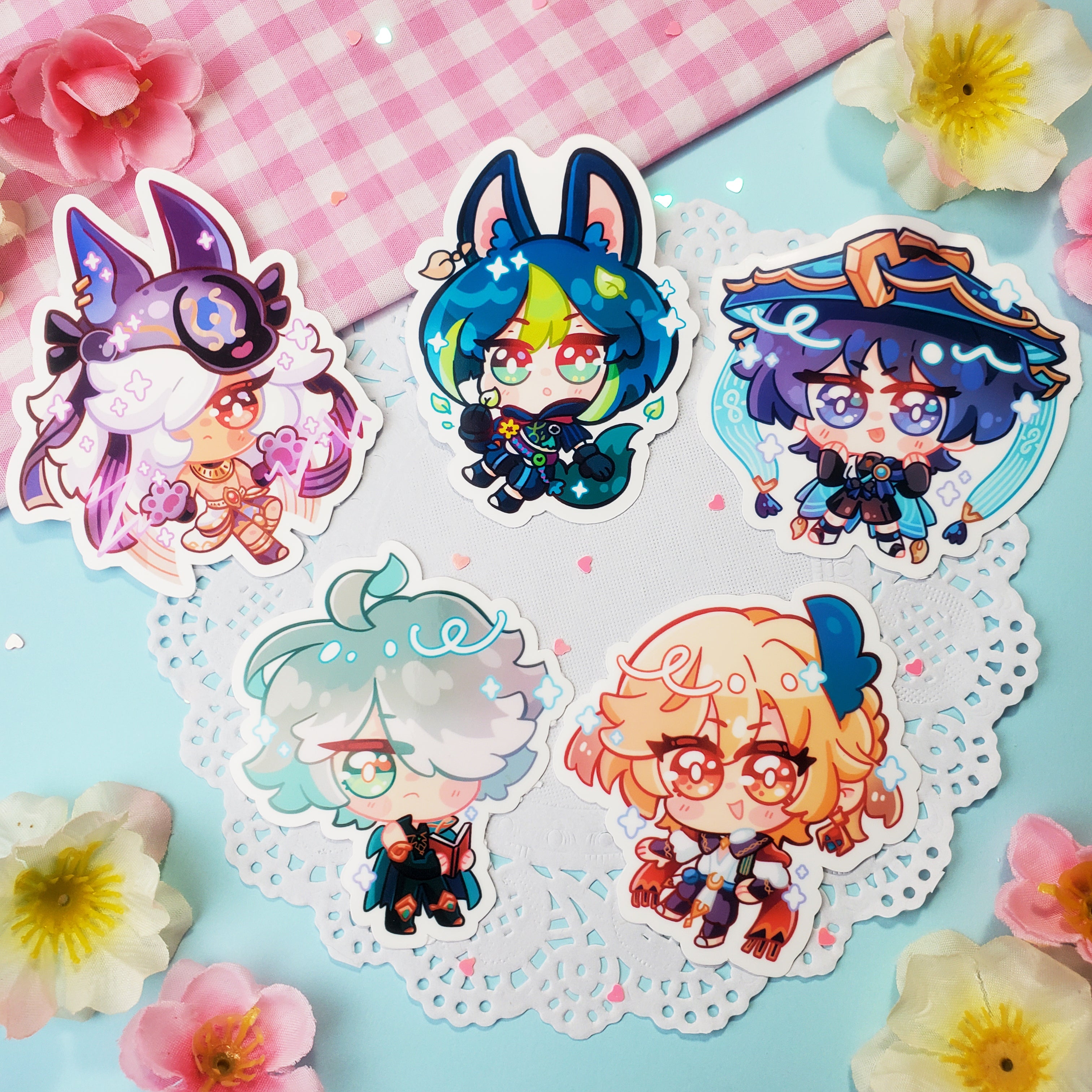 Genshin Impact - Sumeru Set - Set 4 - Stickers – BotTwins