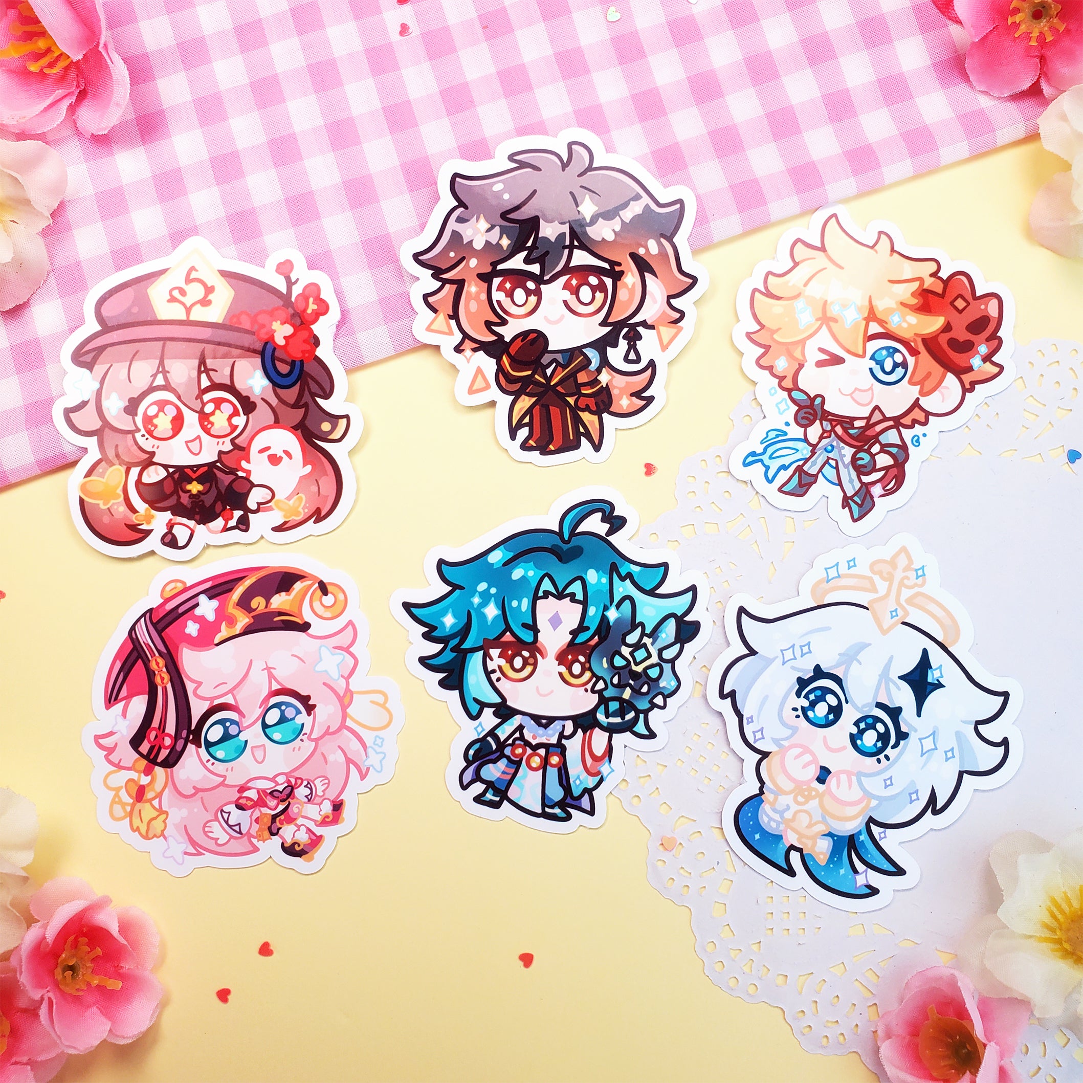 Genshin Impact - Liyue Set - Set 2 - Stickers – BotTwins