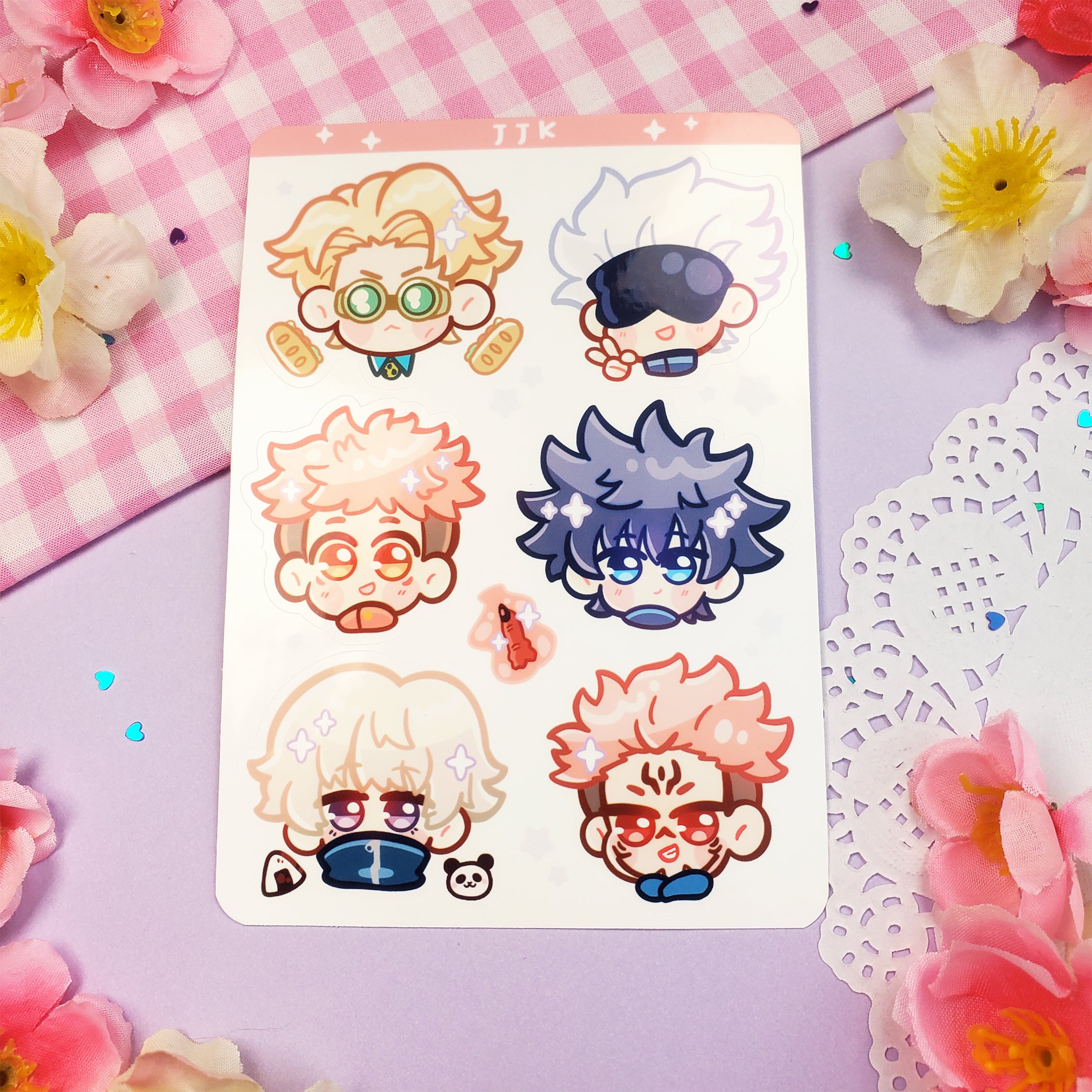 Cursed Anime - Kiss Cut - Sticker Sheet – BotTwins